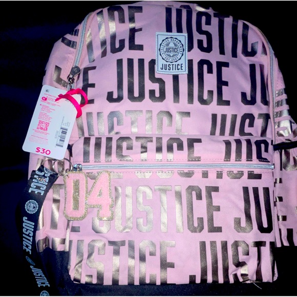 Justice | Accessories | Justice Girls Backpack With Free Lanyard ...